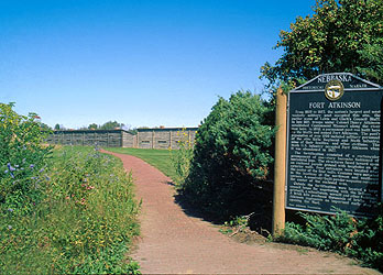 Fort Atkinson State Historical Park (1819-1827) in Fort Calhoun ...