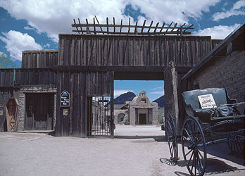 Old Tucson, a cowboy town near Tucson, Arizona