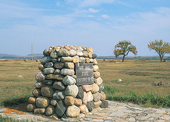 Fort Rice State Historic site (estab 1864) in North Dakota
