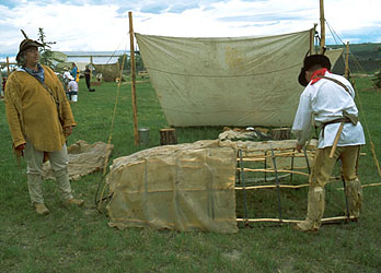 Curing Hide Demonstration at Lewis and Clark Festival in Great Falls ...
