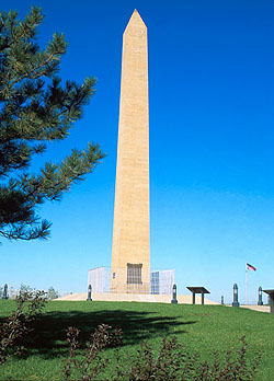 Sergeant Floyd Monument on Sergeant Bluff near Sioux City, Iowa. First ...