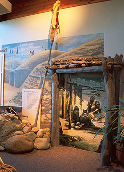Lewis and Clark Visitor Center at Gavins Point Dam on Calumet Bluff ...