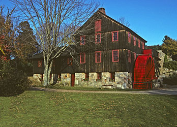 Exeter Hollow Mill (aka Paul Hendrick's Mill) (1975 - 3rd mill) with ...