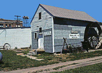 Verdigre Mill (1870), moved to Verdigre in 1961. Built along upper ...