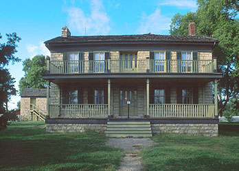 Mahaffie Farmstead and Stage Coach Stop (1858) in Olathe, Kansas