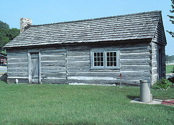 Pioneer Spring Log Cabin in Independence, Missouri
