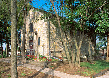Legler Barn Museum (1864) in Lenexa Park, Lenexa, Kansas