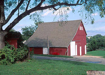 Historic Red Barn in Lenexa Park in Lenexa, Kansas