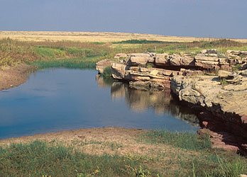 Trujillo Springs on Cimarron County Cutoff on Santa Fe trail in ...