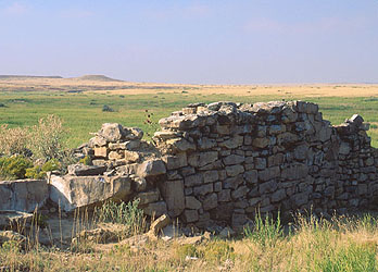 Ruins of David Trujillo Homestead in Trujillo Springs on Cimarron ...