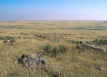 Santa Fe Trail near Wolf Mountain on Cimarron County Cutoff in ...