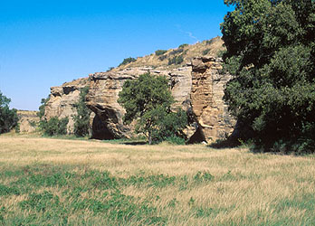 Santa Fe trail Autograph Rock on Sharp Ranch on Cimarron County Cutoff ...