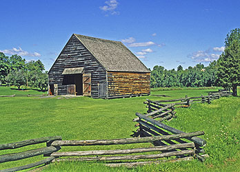Shaeffer Ingold Dutch Barn (1700's) in Schoharie, New York
